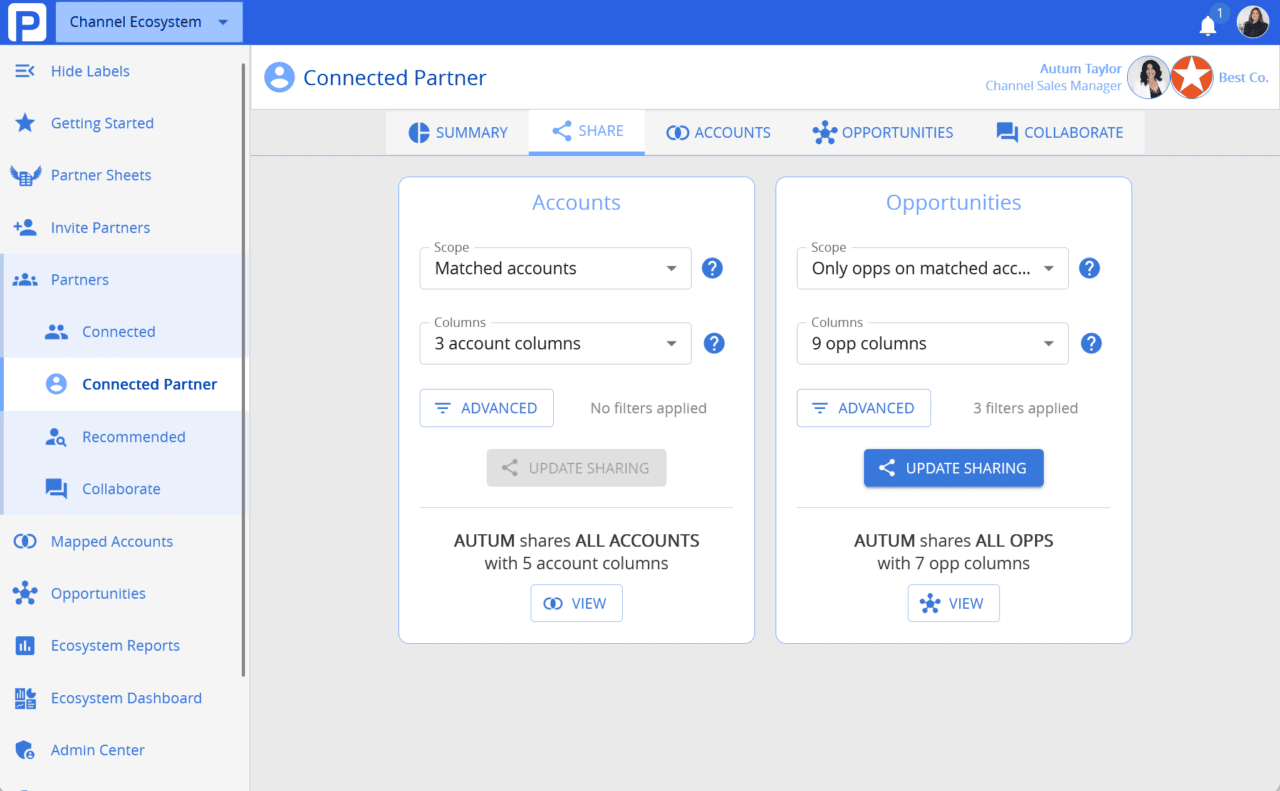 Pipeline Sharing Software | PartnerTap